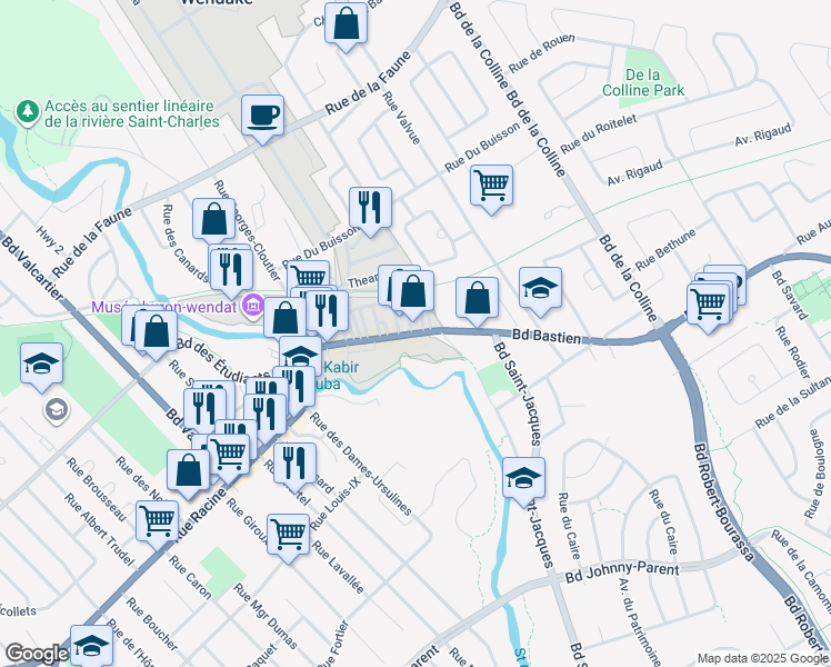 77 Boulevard Bastien, Wendake QC - Walk Score
