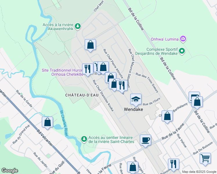 Rue Chef Max Gros-Louis, Wendake QC - Walk Score