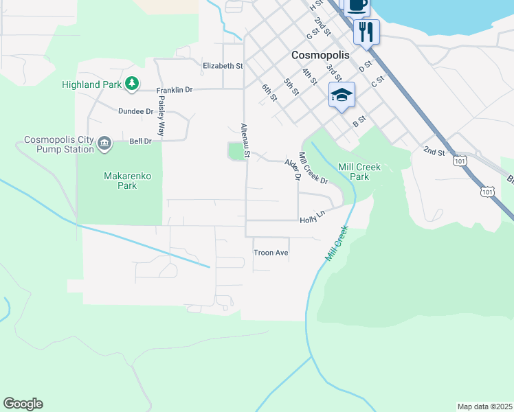 1517 Altenau Street, Cosmopolis WA - Walk Score