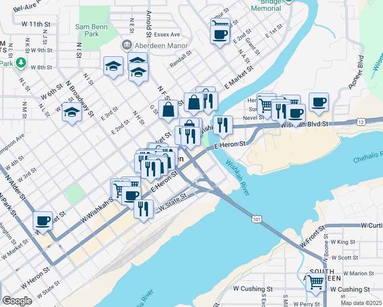 411 East Heron Street, Aberdeen WA - Walk Score