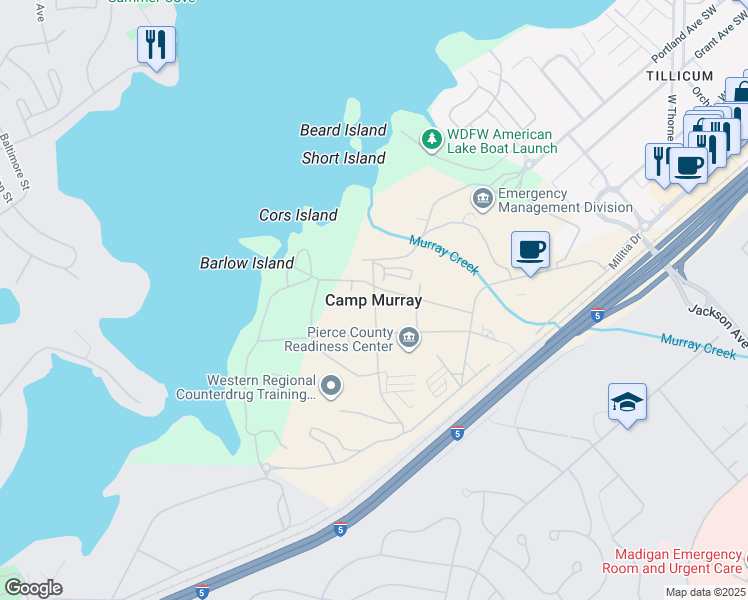 Camp Murray WA - Walk Score