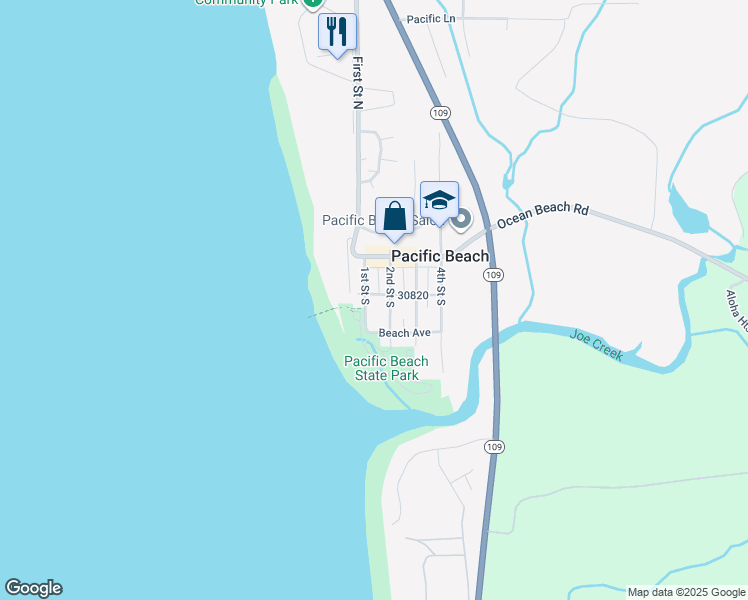 21 1st Street South, Pacific Beach WA - Walk Score