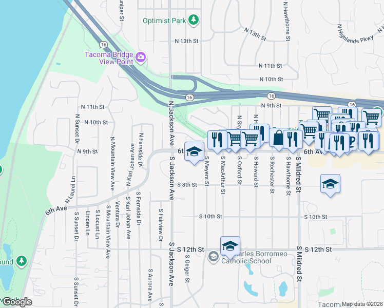 7320 6th Avenue, Tacoma WA - Walk Score