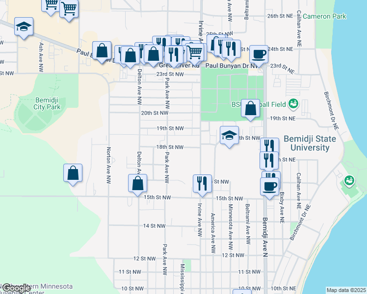 18th Street Northwest, Bemidji MN - Walk Score