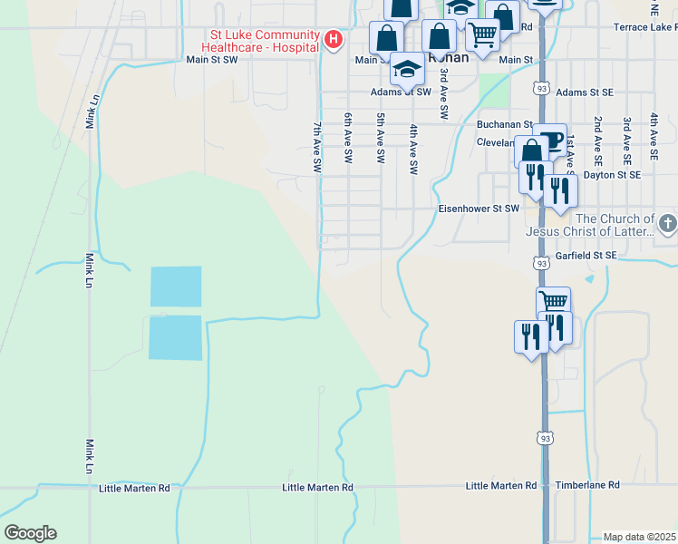805 6th Avenue Southwest, Ronan MT - Walk Score