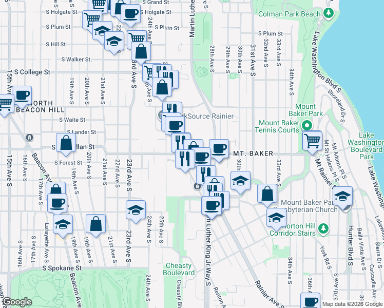 Rainier Avenue South & South McClellan Street, Seattle WA - Walk Score