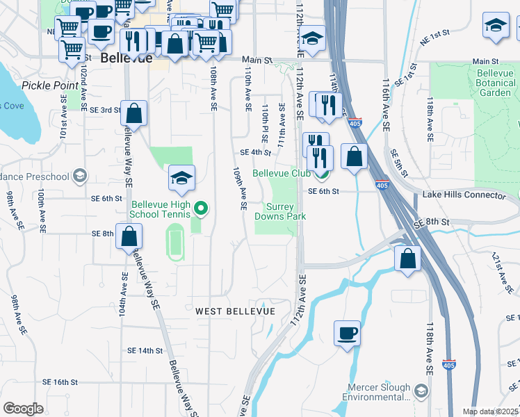 10921 Southeast 6th Street, Bellevue WA - Walk Score