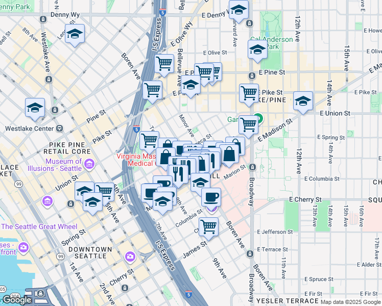 1101 Seneca Street, Seattle WA - Walk Score