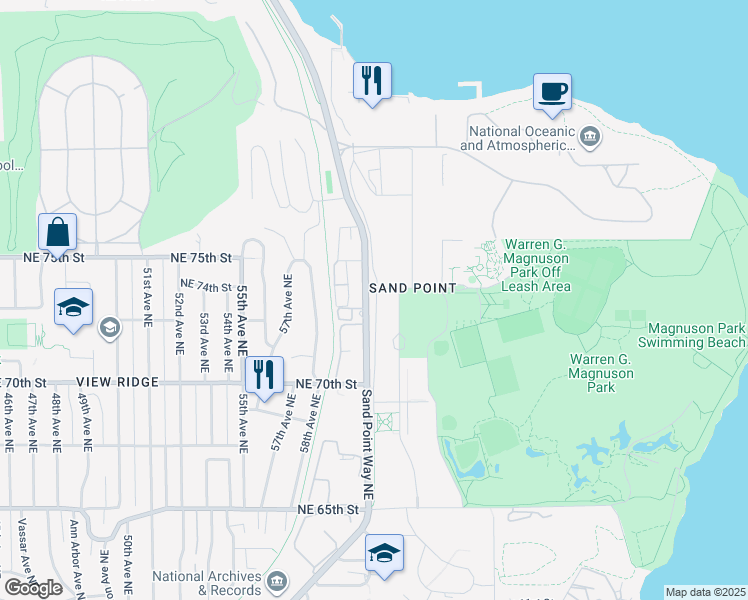 7400 Sand Point Way Northeast, Seattle WA - Walk Score