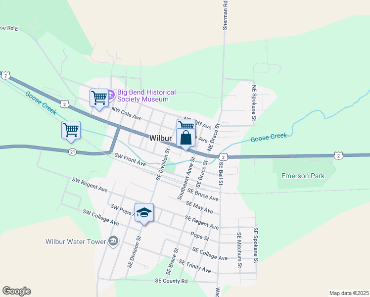 115 Northeast Main Avenue, Wilbur WA - Walk Score