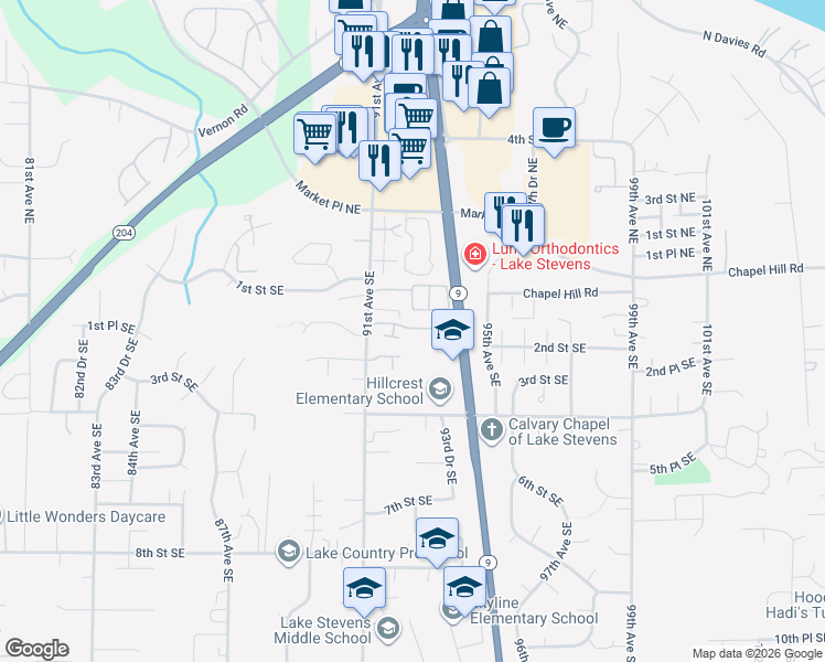 Lake Stevens WA - Walk Score