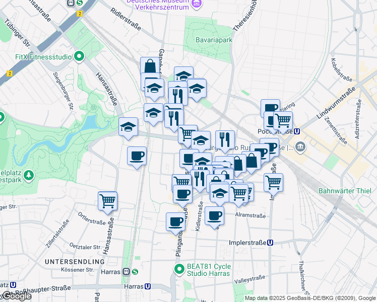 33 Pfeuferstraße, Munich BY - Walk Score