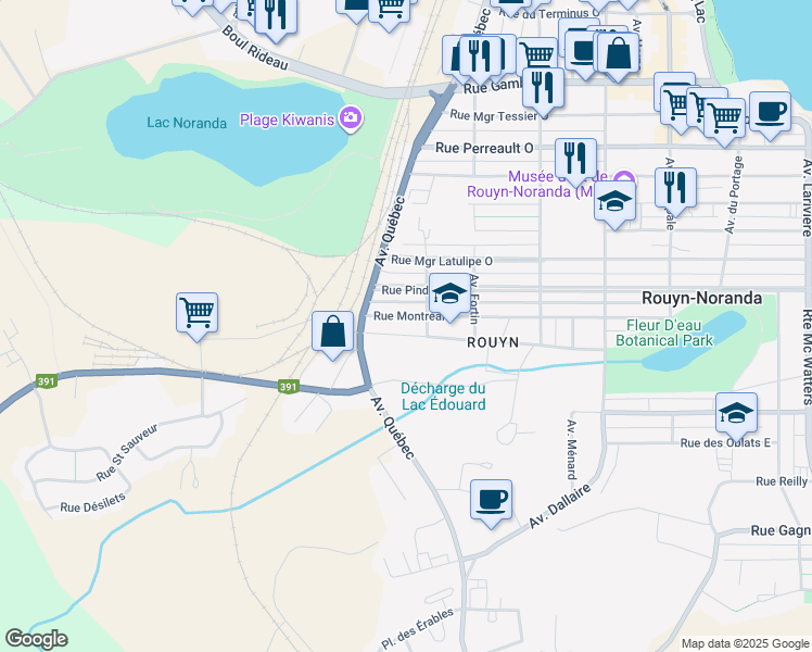 355 Rue Montréal Ouest, Rouyn-Noranda QC - Walk Score