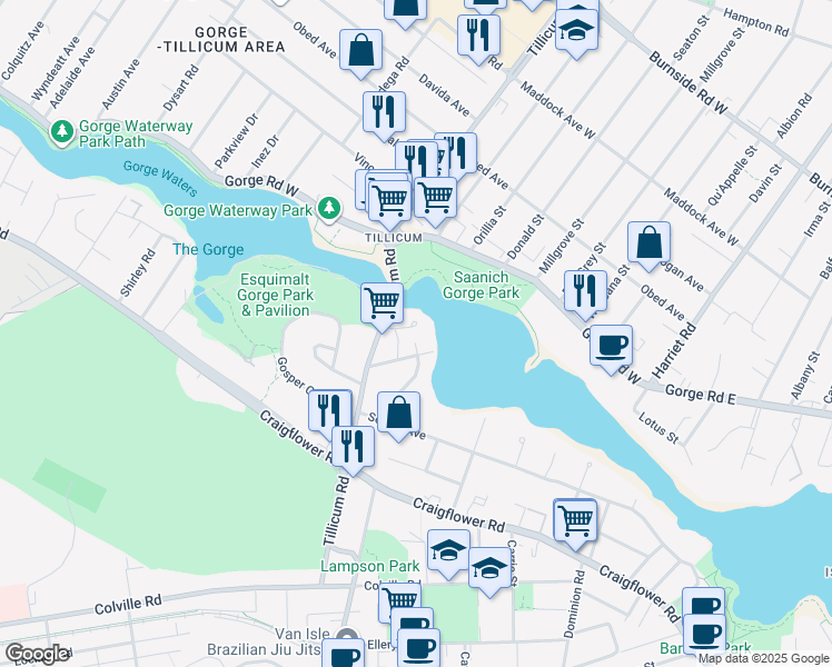 1083 Tillicum Road, Esquimalt BC - Walk Score