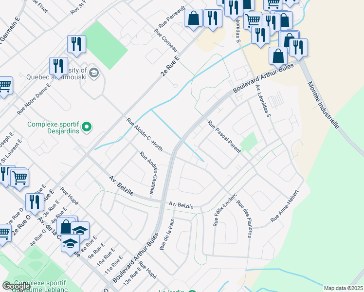 221 Boulevard Arthur-Buies Est, Rimouski QC - Walk Score