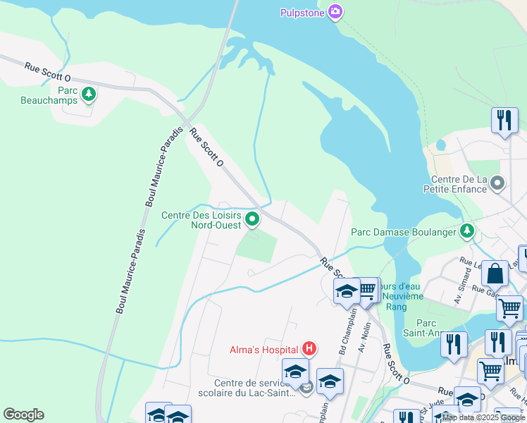 1865 Rue Scott Ouest, Alma QC - Walk Score