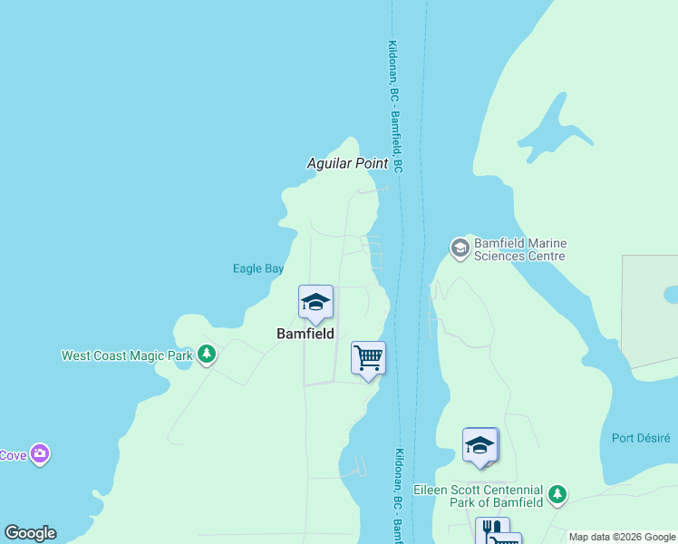 Cape Beale Terrace, Bamfield BC - Walk Score
