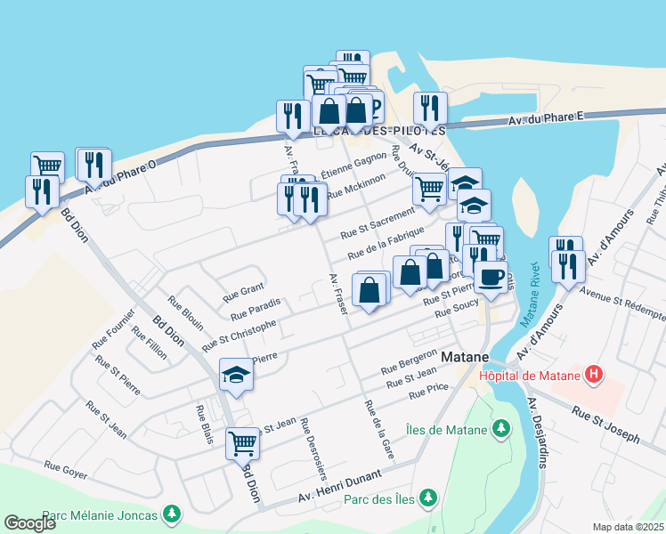 285 Rue de la Fabrique, Matane QC - Walk Score