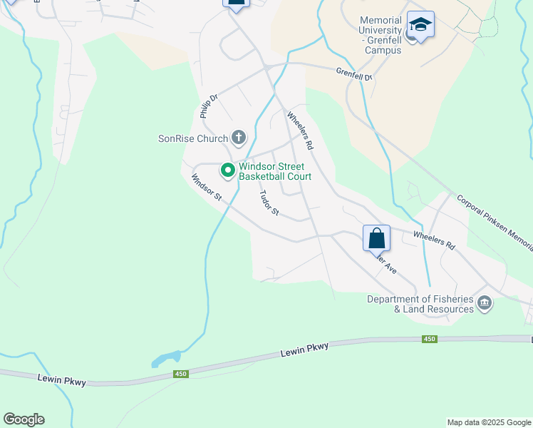 25 Tudor Street, Corner Brook NL - Walk Score