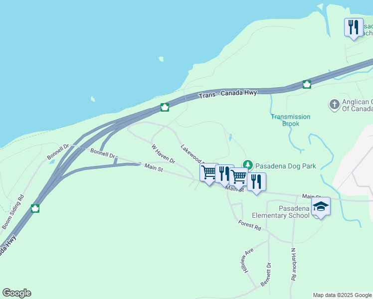 22 Lakewood Drive, Pasadena NL - Walk Score