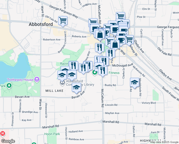 33498 Bevan Avenue, Abbotsford BC - Walk Score