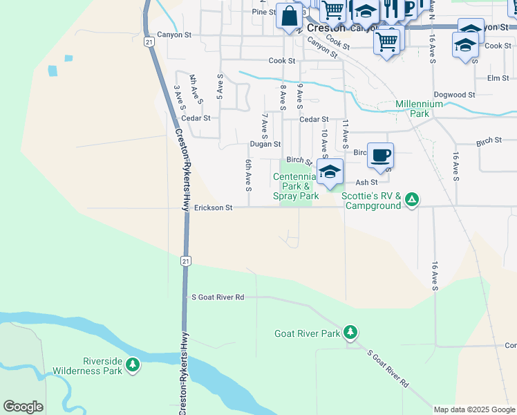 855 Erickson Road, Creston BC - Walk Score
