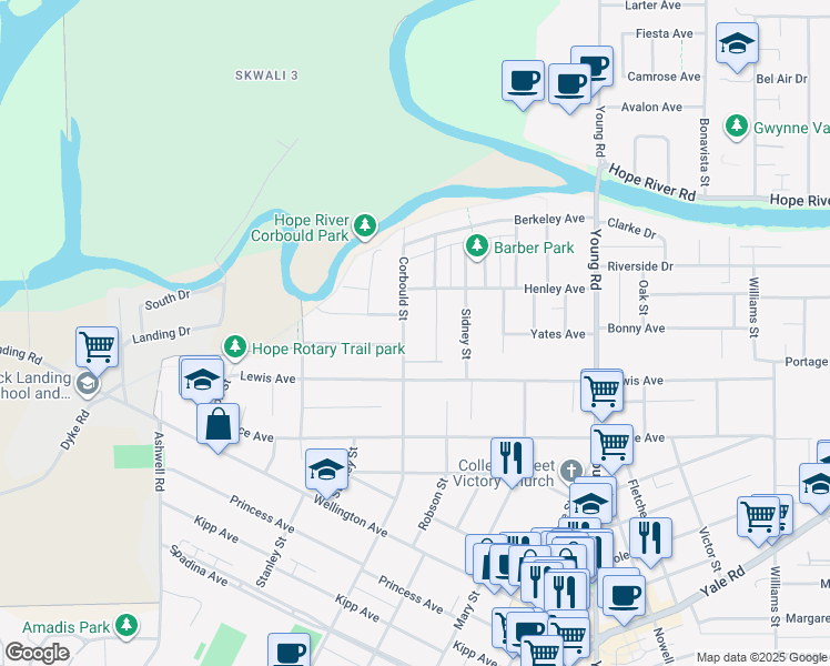 9716 Corbould Street, Chilliwack BC - Walk Score