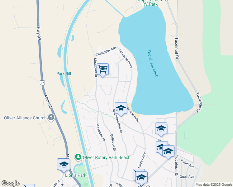 6827 Mountainview Drive, Oliver BC - Walk Score