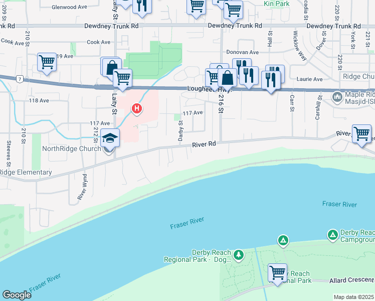 Maple Ridge Vancouver Area - Walk Score