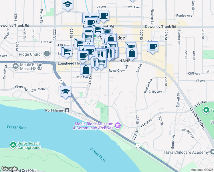 11681 225 Street, Maple Ridge BC - Walk Score