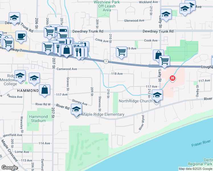11735 210 Street, Maple Ridge BC - Walk Score