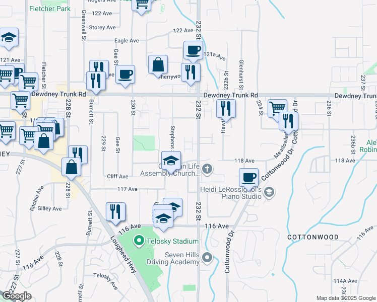 11851 232 Street, Maple Ridge BC - Walk Score