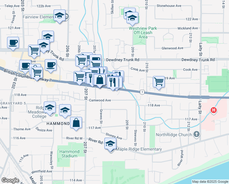 20838 Lougheed Highway, Maple Ridge BC - Walk Score