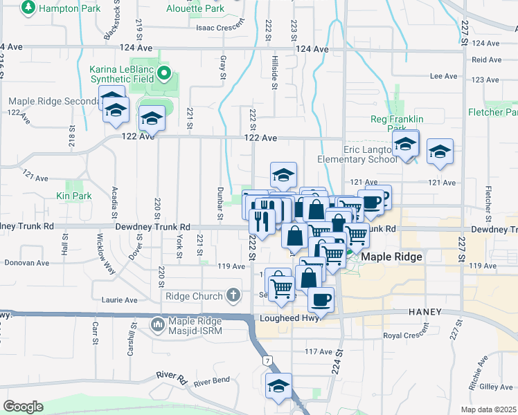 12040 222 Street, Maple Ridge BC - Walk Score