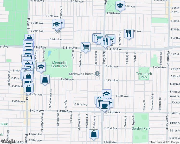 6006 Inverness Street, Vancouver BC - Walk Score