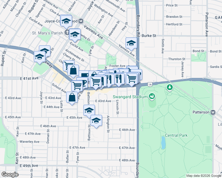 3546 Kingsway, Vancouver BC - Walk Score