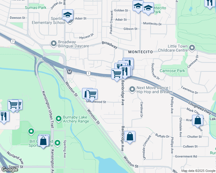 7000 Lougheed Highway, Burnaby BC - Walk Score