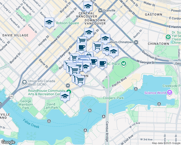 980 Cambie Street, Vancouver BC - Walk Score