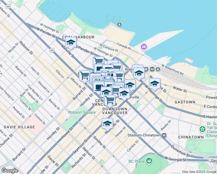 625 Howe Street, Vancouver BC - Walk Score