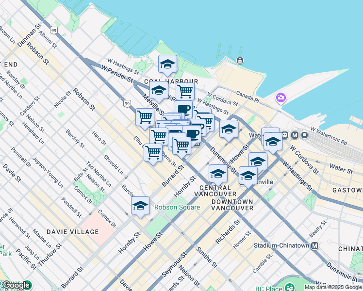 1055 West Georgia Street, Vancouver BC - Walk Score