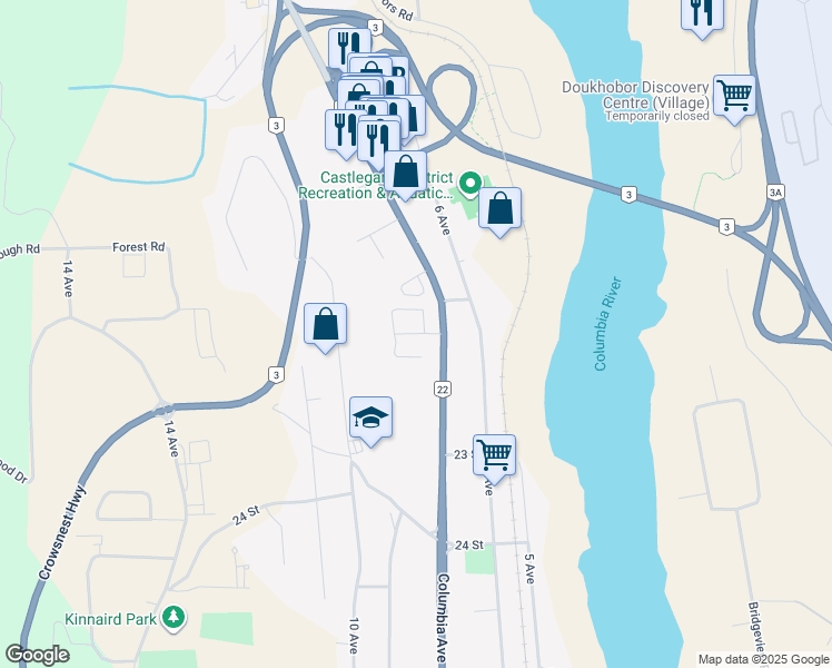 Stellar Place, Castlegar BC - Walk Score