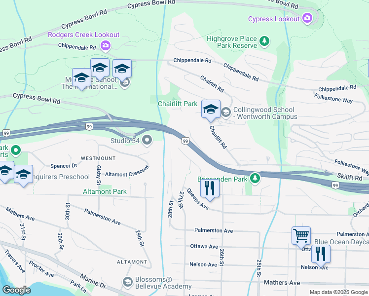 2775 Rosebery Avenue, West Vancouver BC - Walk Score