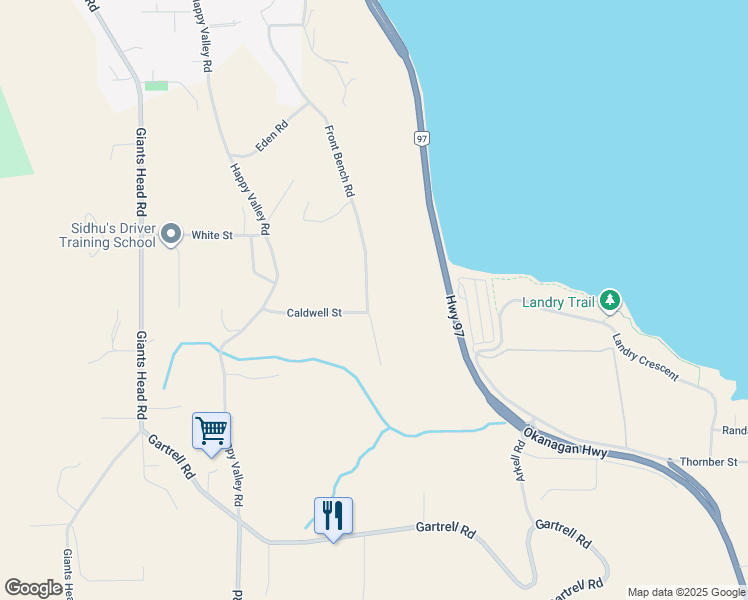 8607 Front Bench Road, Summerland BC - Walk Score