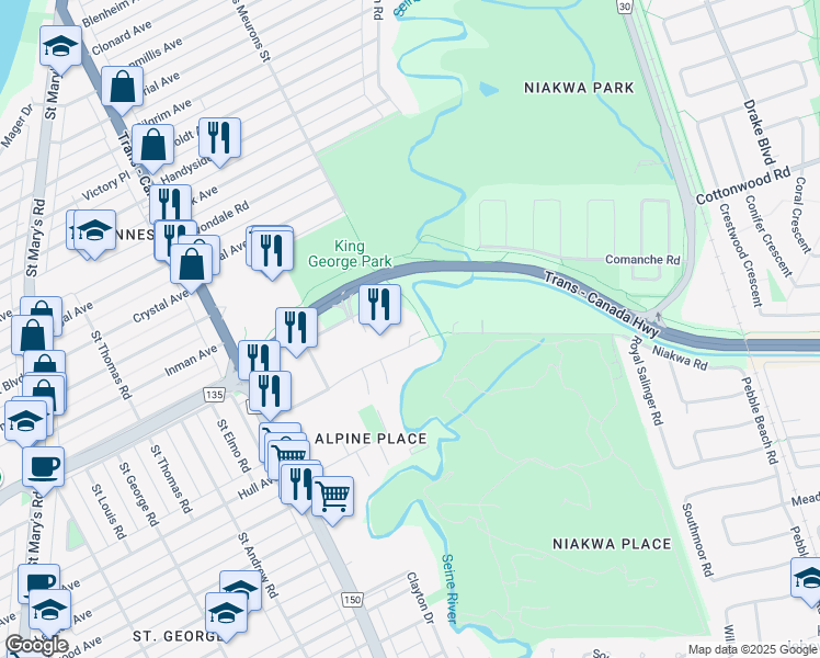135 Niakwa Road, Winnipeg MB - Walk Score
