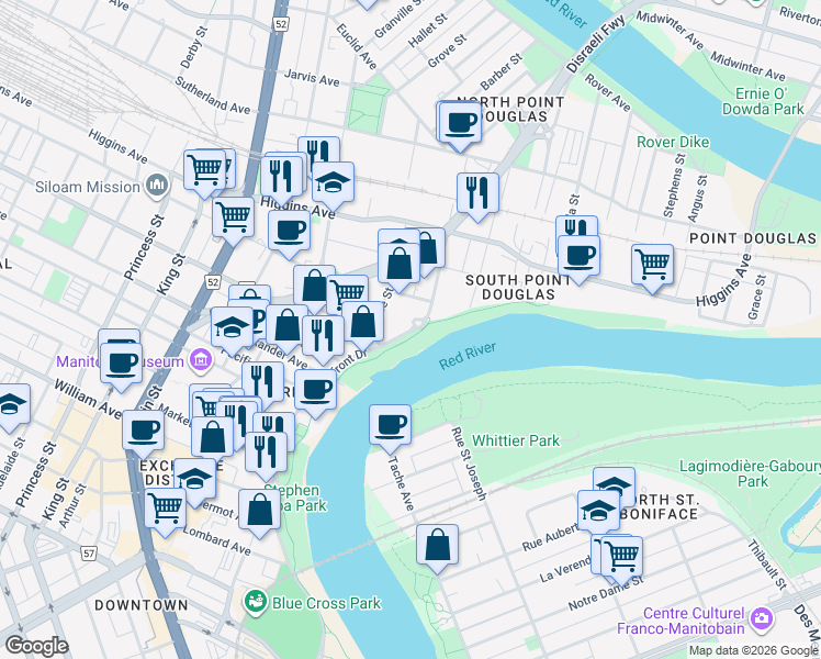 500 Waterfront Drive, Winnipeg MB - Walk Score