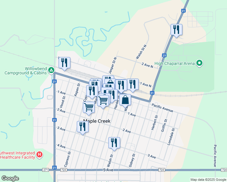 34 Pacific Avenue, Maple Creek SK - Walk Score