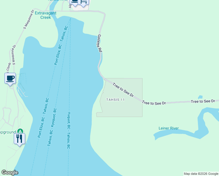 Tree to See Drive, Tahsis BC - Walk Score