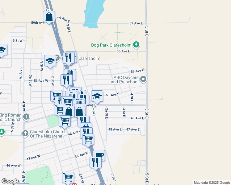 5103 3 Street East, Claresholm AB - Walk Score