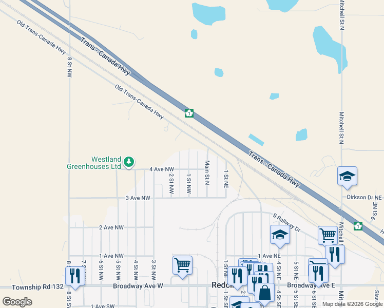 420 1 Street Northwest, Redcliff AB - Walk Score
