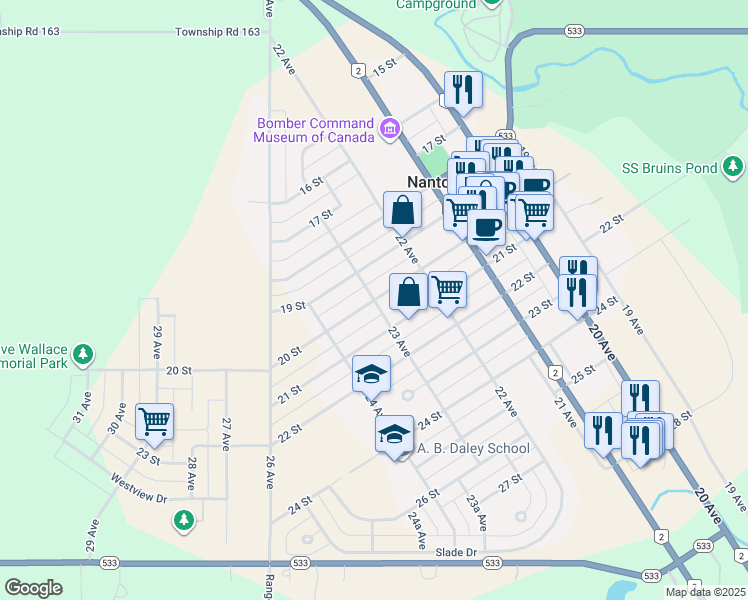 20 Street, Nanton AB - Walk Score